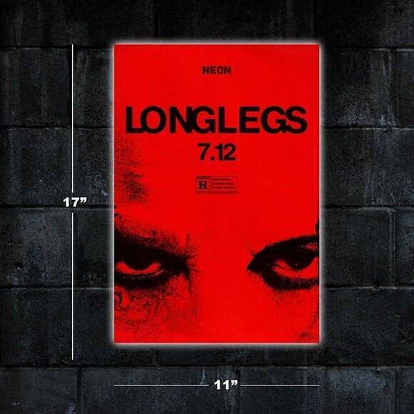 Art | Longlegs 224 Horror Movie Poster 11x17 Film Wall Art Print ...